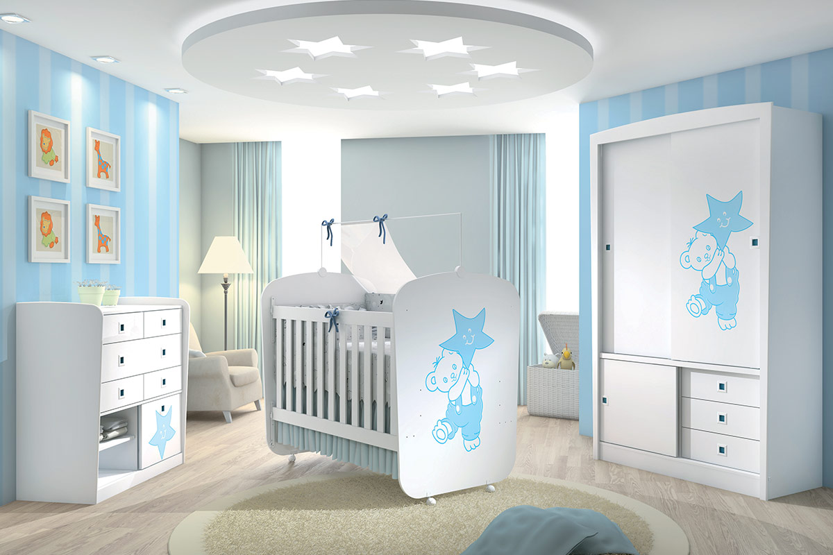 Quarto de Bebê Menino Lindo e Aconchegante!